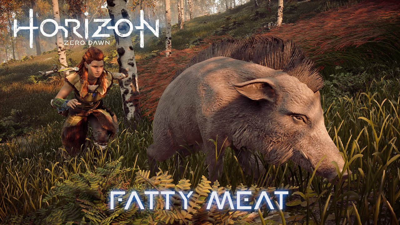 HORIZON ZERO DAWN Gameplay Walkthrough Fatty Meat FULL GAME [4K 60FPS ...