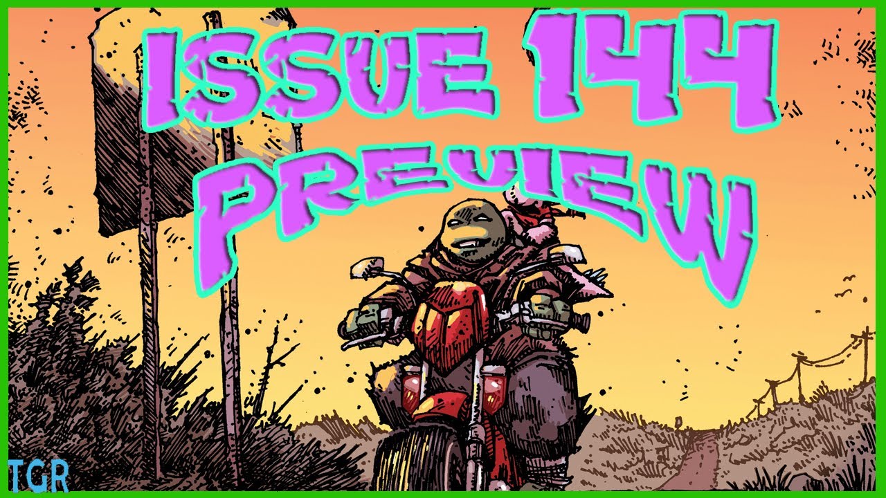 tmnt issue 144 preview - YouTube