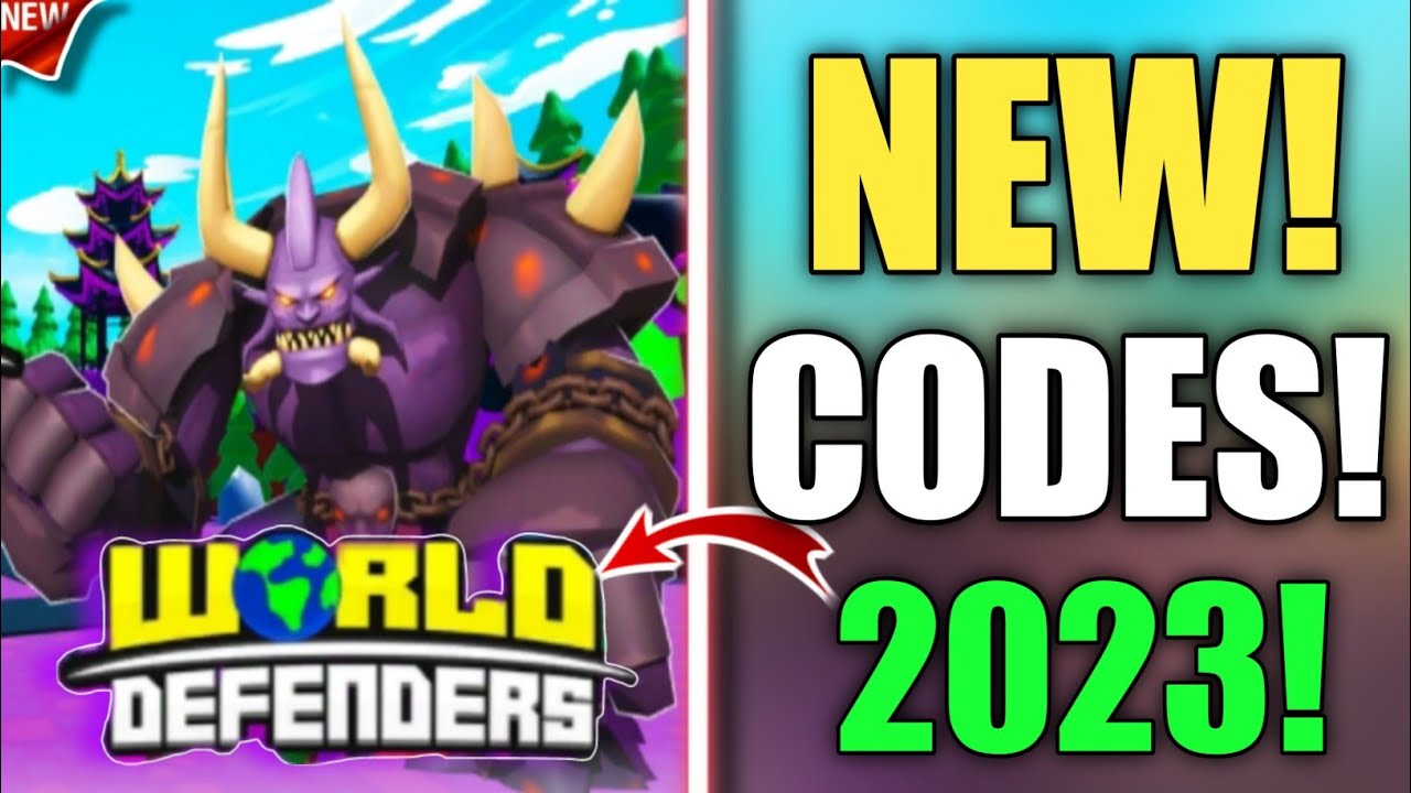 *Hurry Up* ALL [UPDATE] WORLD DEFENDERS DEFENSE TOWER CODES || ROBLOX ...