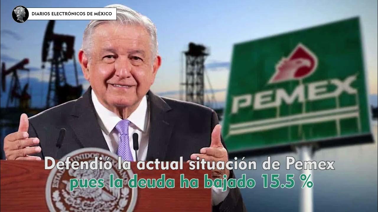 AMLO arremetió en contra de Fitch por bajar calificación de Pemex - YouTube