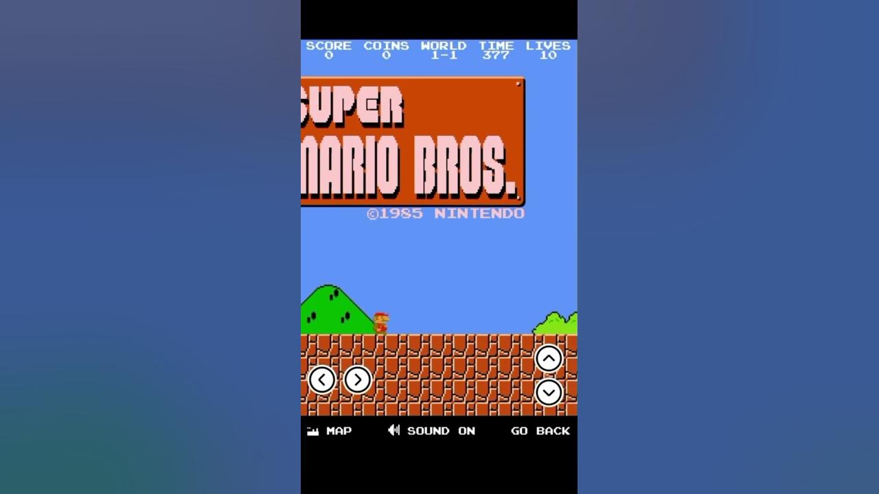 Super Mario Bros 1 level - YouTube