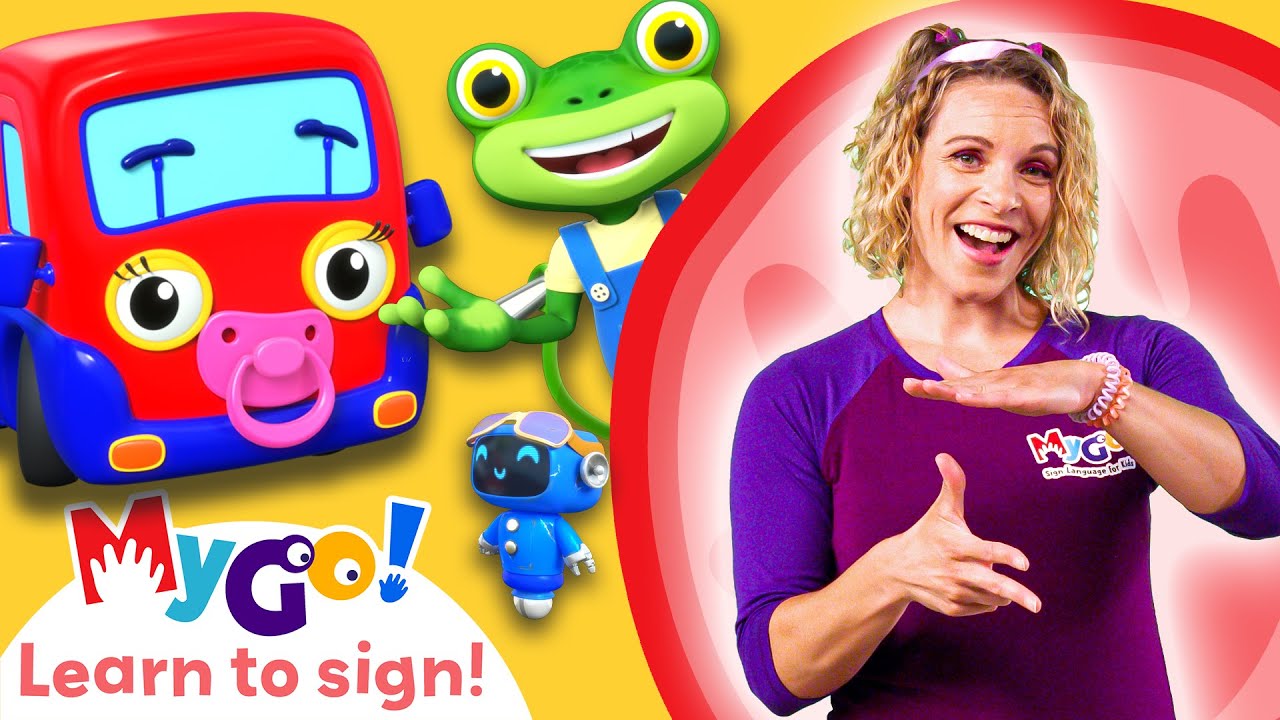 Learn Sign Language with Gecko's Garage! | Baby Truck's First Visit ...