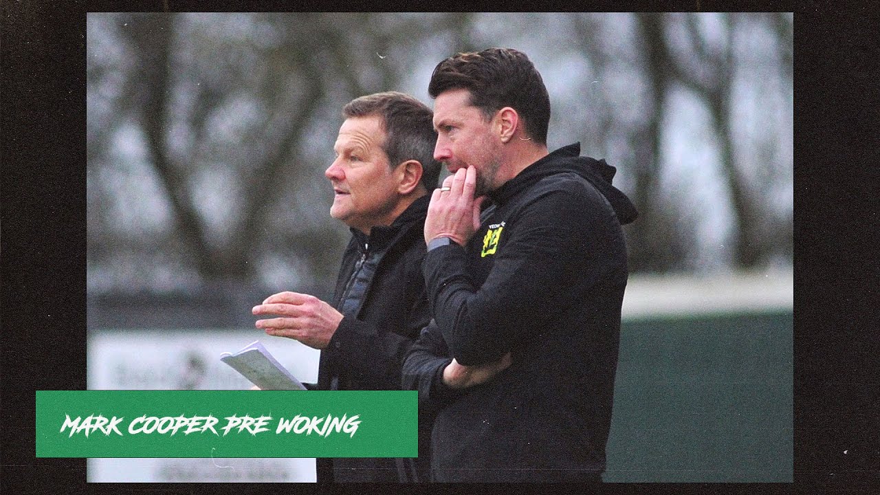 💬 INTERVIEW | Mark Cooper pre Woking - YouTube