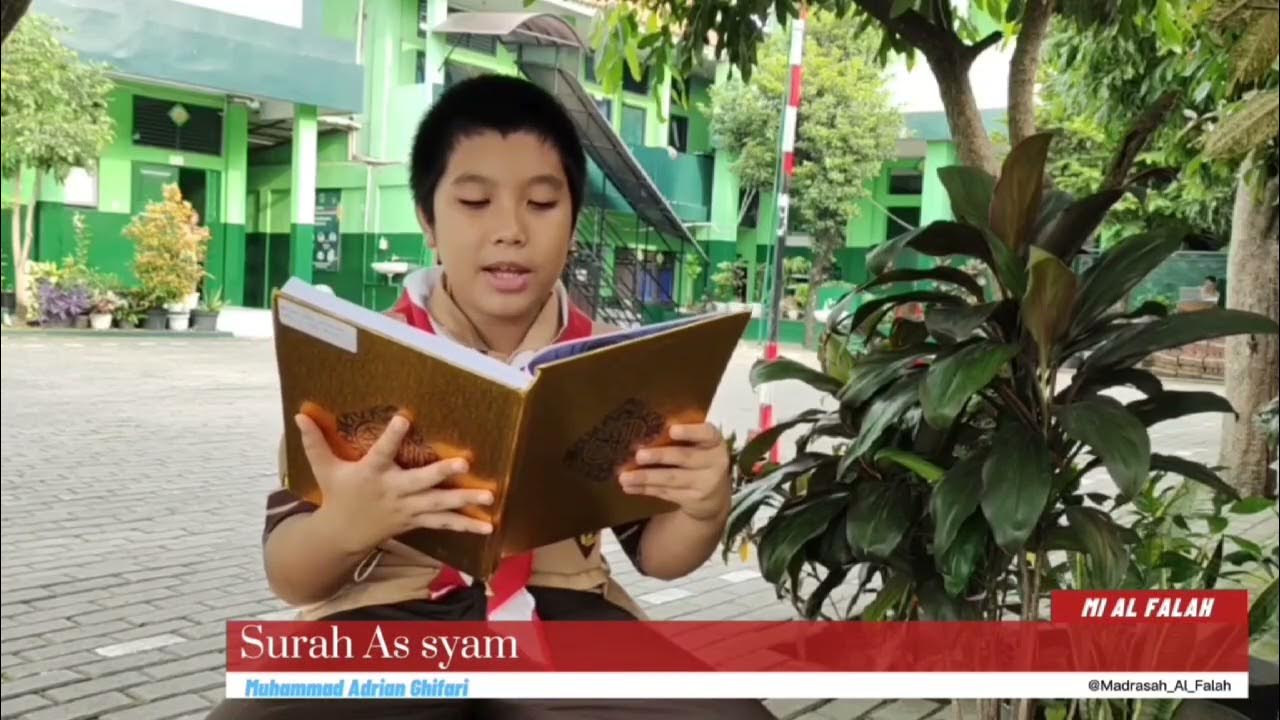 GEMAS Ramadhan (GEma MurottAl Shalawat Ramadhan) Muhammad Adrian Ghifari (Q.S. As - Syam) - YouTube