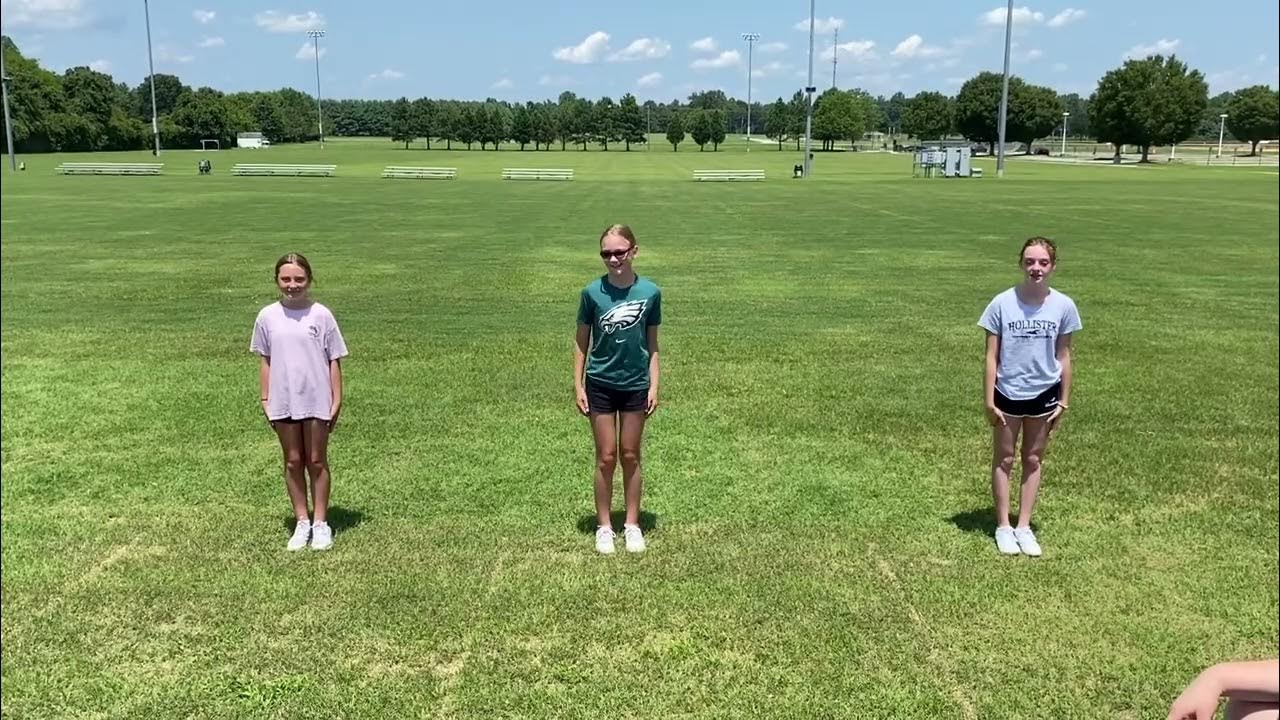 Cheer Jump Toe Touch Youtube