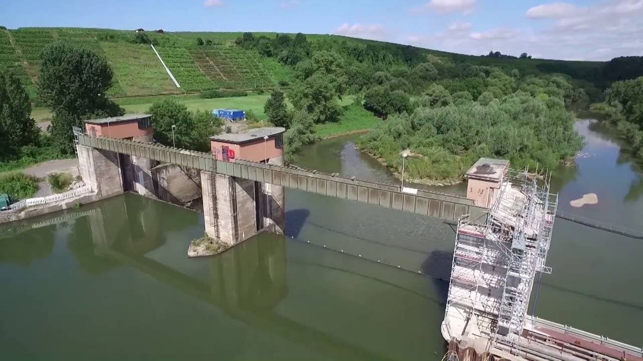The Amazing Neckar River from Above (Heilbronn region) - YouTube