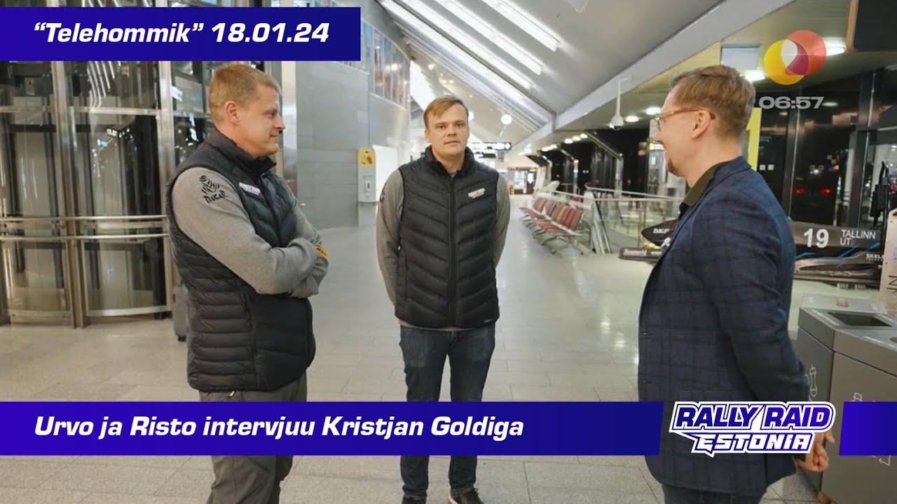 Rally Raid Estonia @Kanal 2 "Telehommik" 18.01.2024 - YouTube