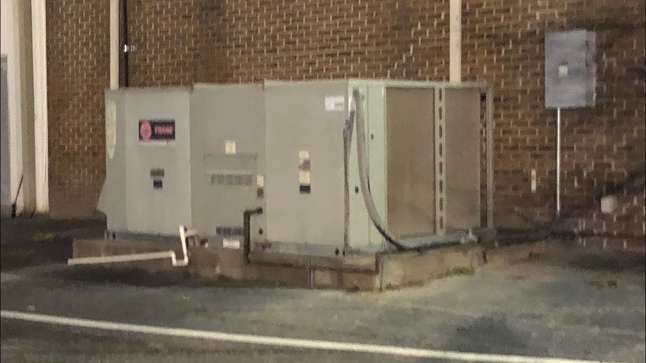 Two 2014 Trane Gas Packs & 2019 York Commercial split-system - YouTube