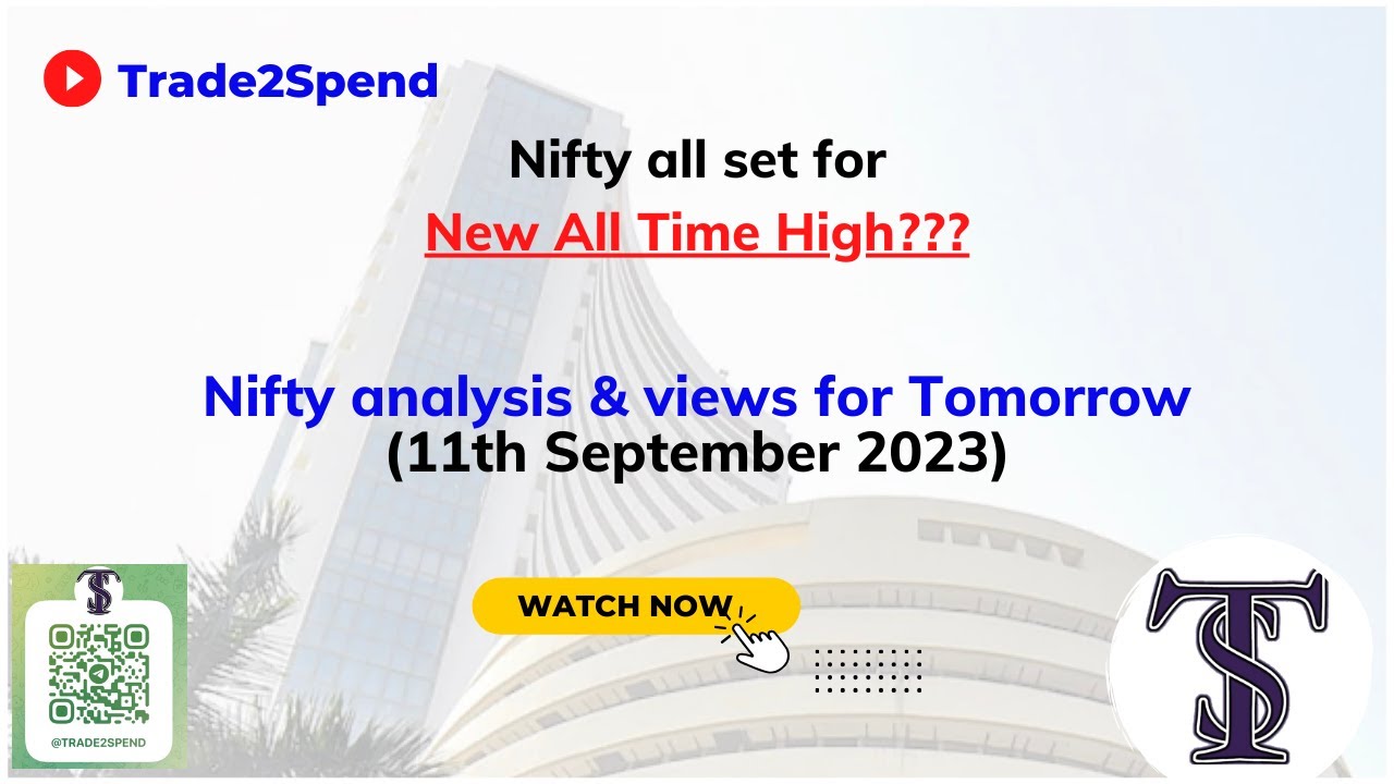 Nifty analysis and level for 11th Sep | Nifty ready for new all time ...