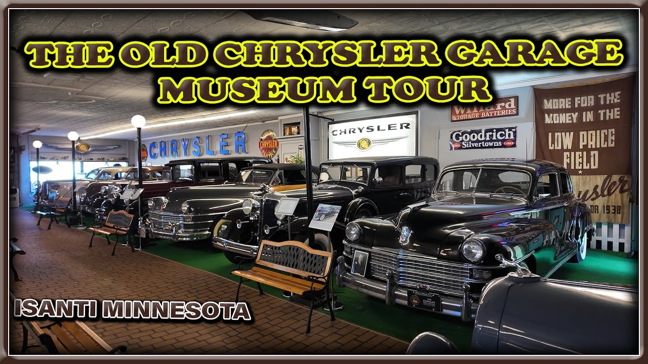 Old Chrysler Garage Classic Car Museum Tour Isanti Minnesota March 2025 ...