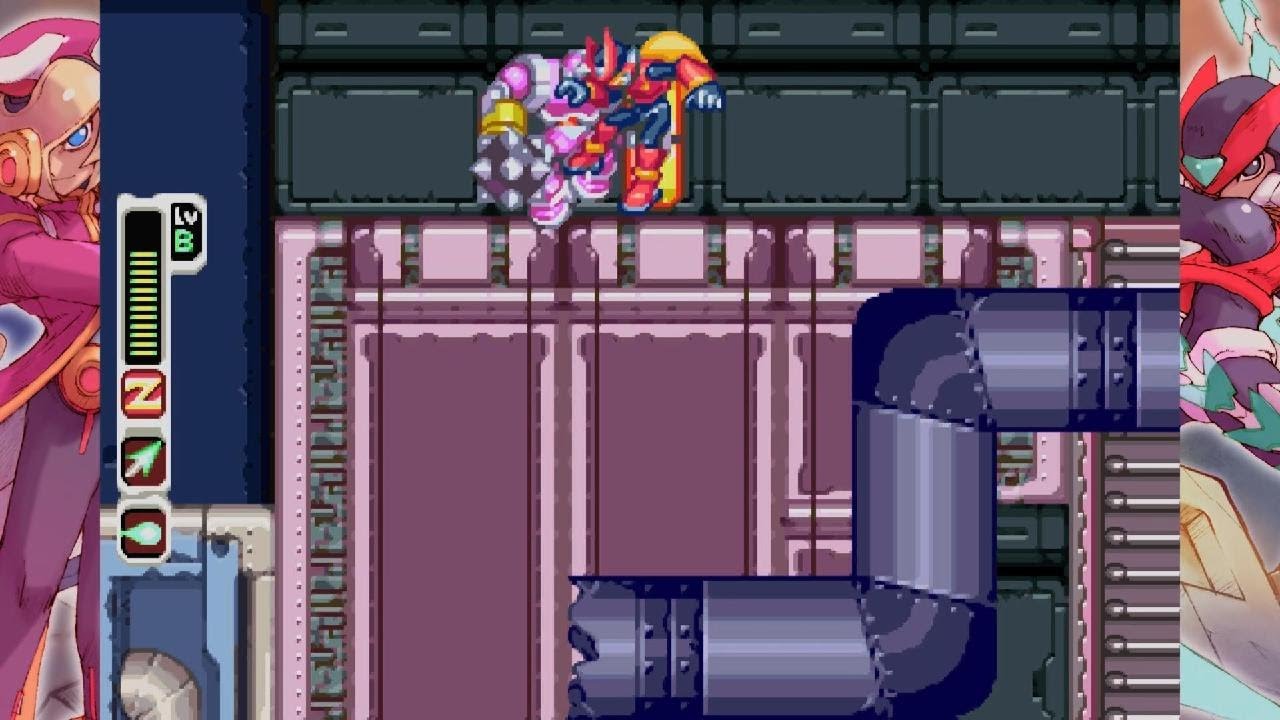 MEGAMAN ZERO/ZX LEGACY COLLECTION Z2, Fefnir Stage - YouTube