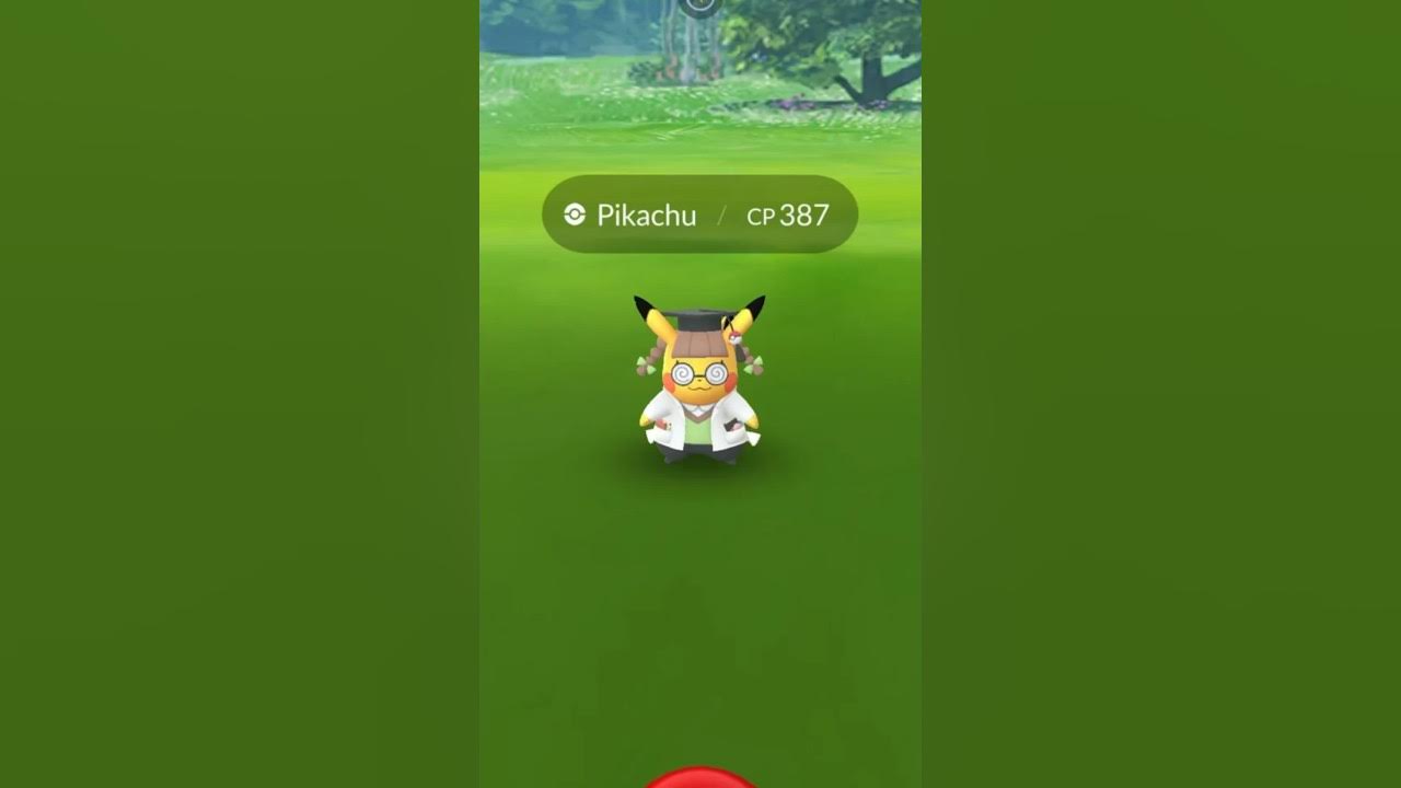 How to Get Pikachu Ph.D. in Pokémon GO - YouTube