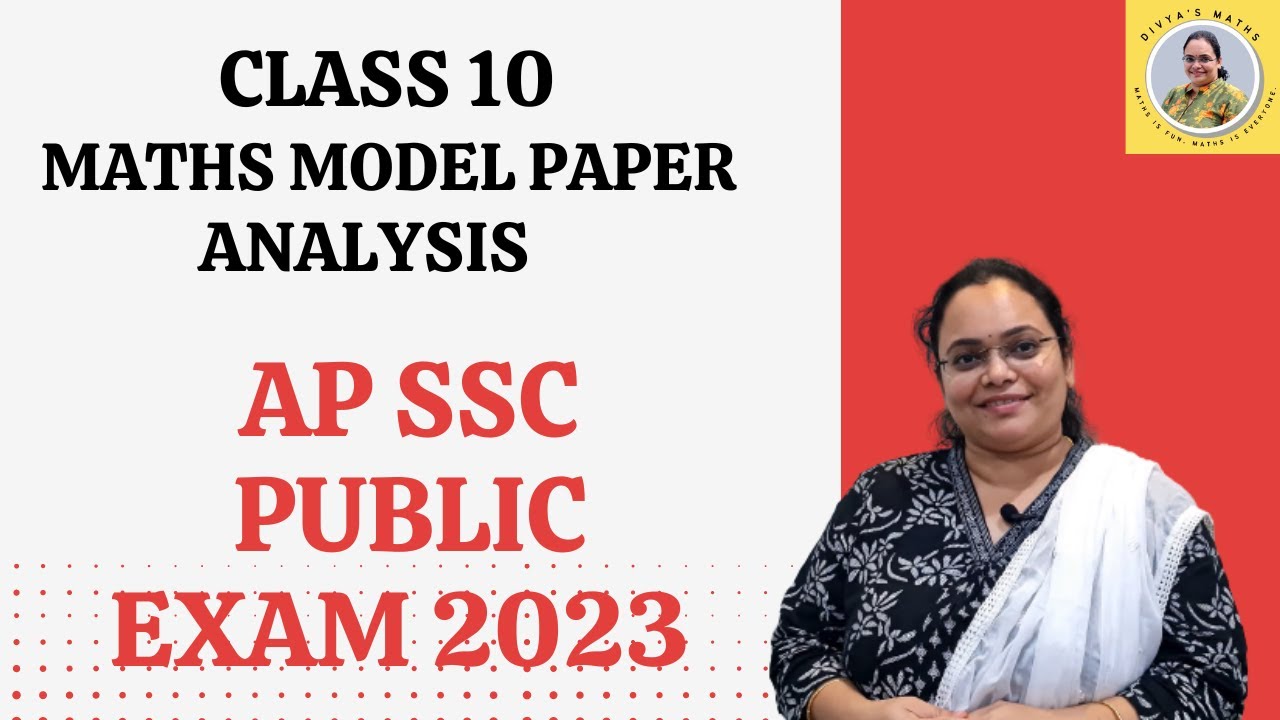 AP model paper 2023 class 10 | AP 10th class maths model paper 2023 ...