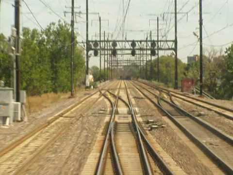 Amtrak MORRIS Interlocking Track 3 Westbound - YouTube