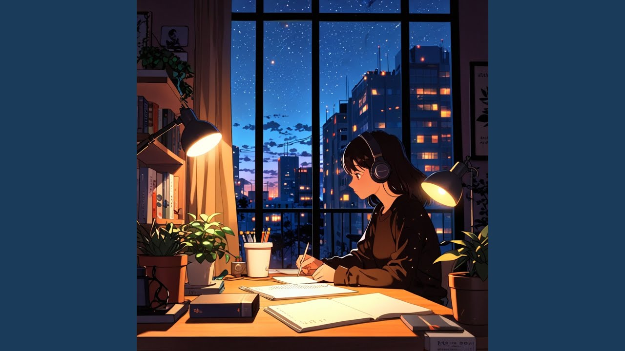 Cozy Study Night - YouTube