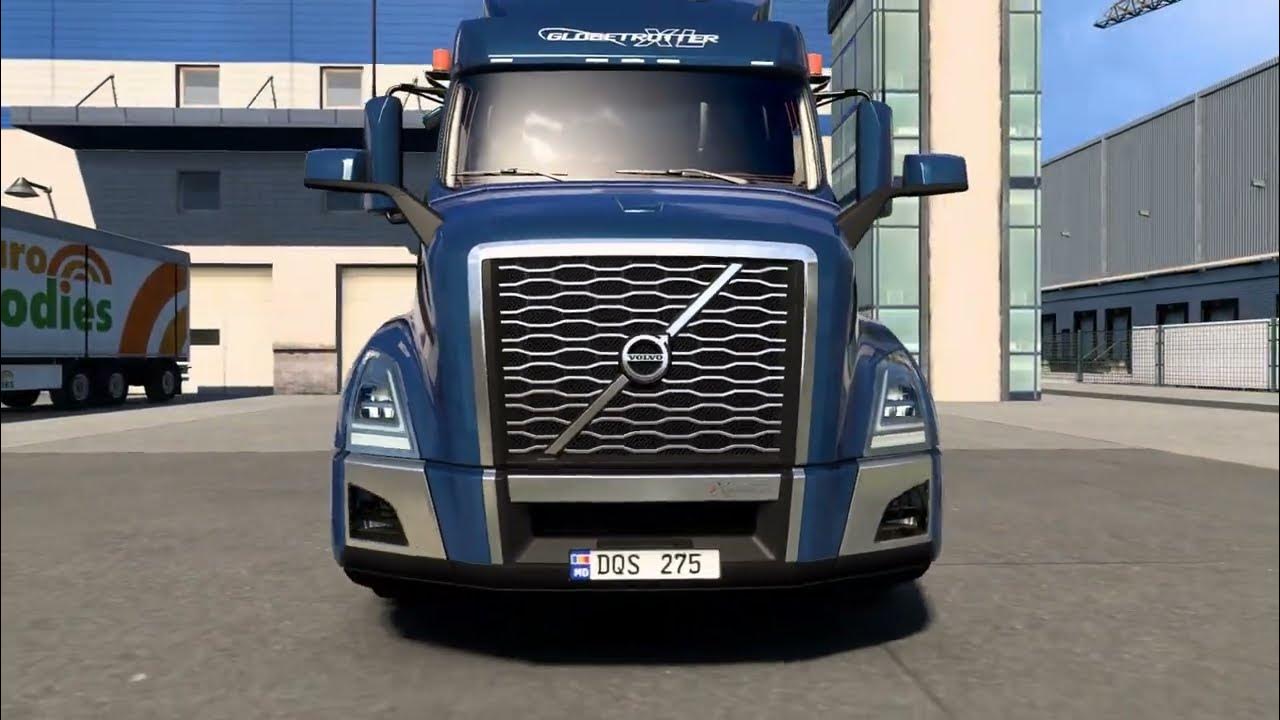 Volvo VNL 2018 от soap98 версии v1.0.2 (1.49.x) для ETS2 +Карта ProMods версии v2.68 (1.49.x ...