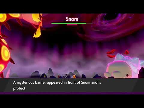 Shiny Snom in Max Raid | Pokemon Sword and Shield - YouTube