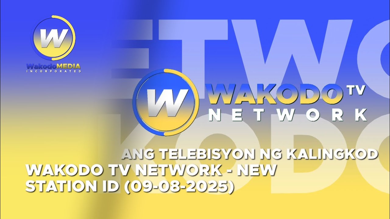 Wakodo TV Network - New Station ID (09-08-2025) - YouTube