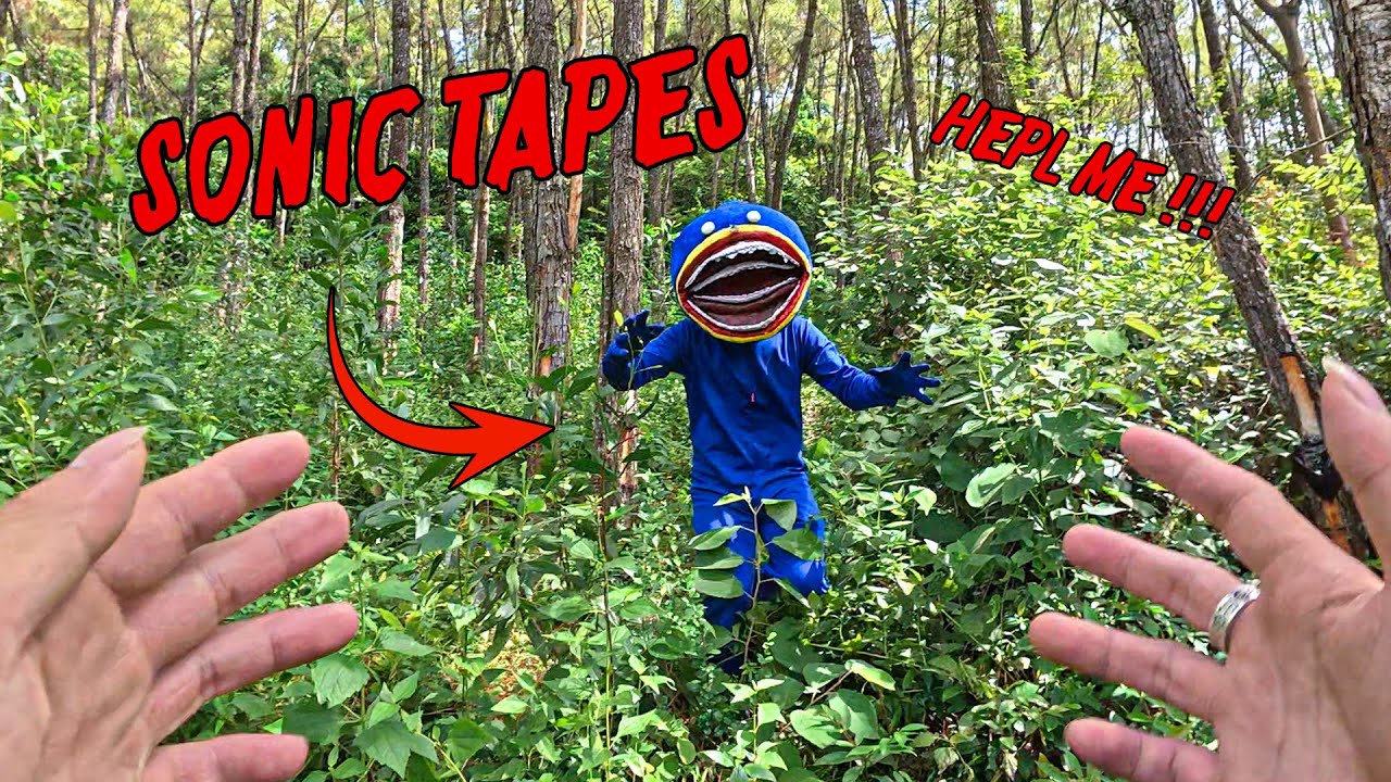 SONIC TAPES in REAL LIFE ESCAPING l Horror Parkour POV Chase - YouTube