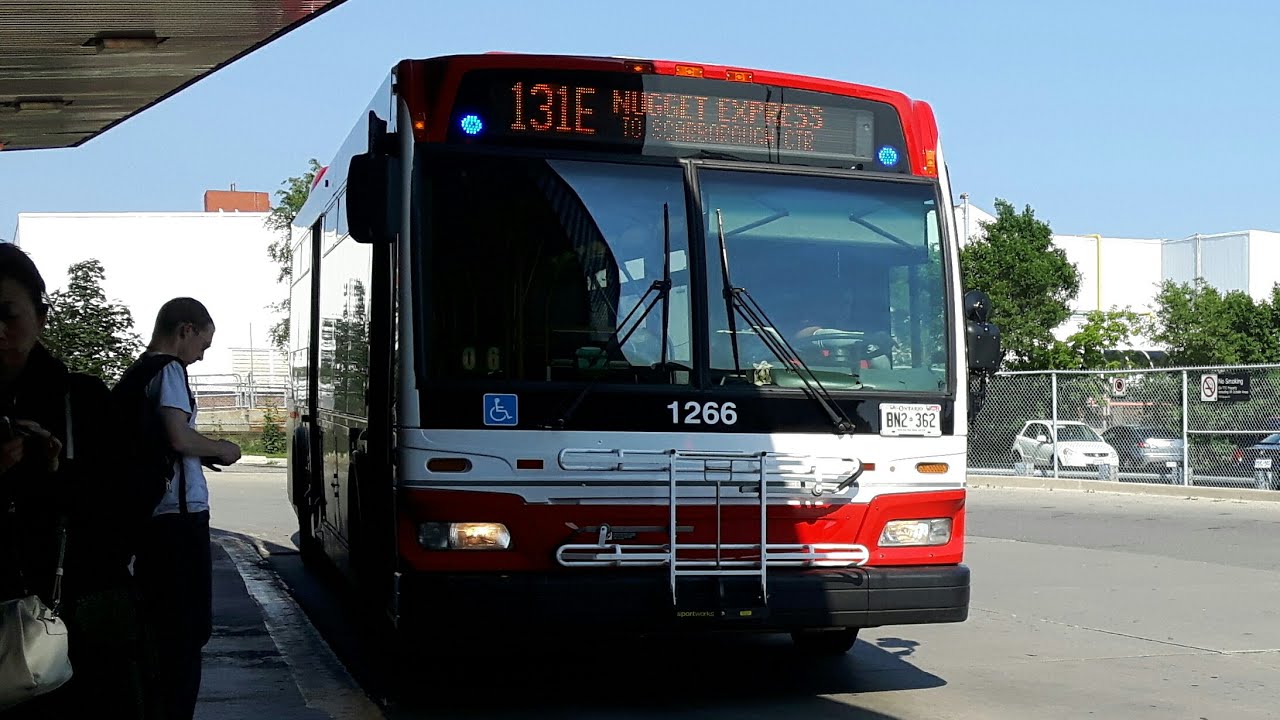 TTC Bus 82 | TTC 2008 Orion VII NG HEV #1266 New Livery on 131E Nugget ...