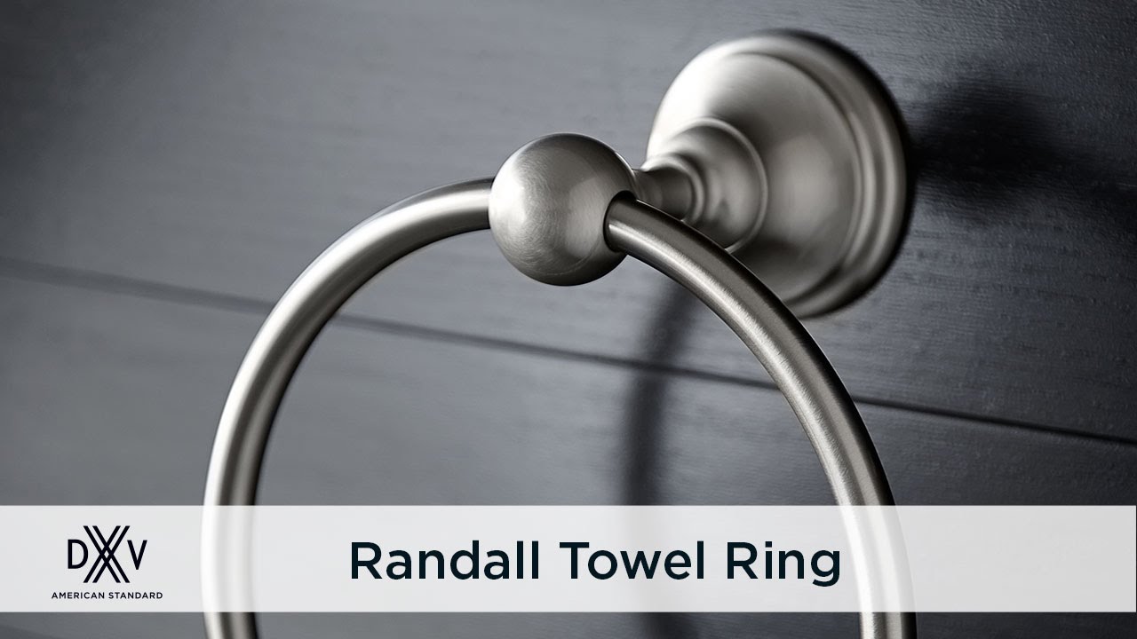Randall Towel Ring by DXV - YouTube