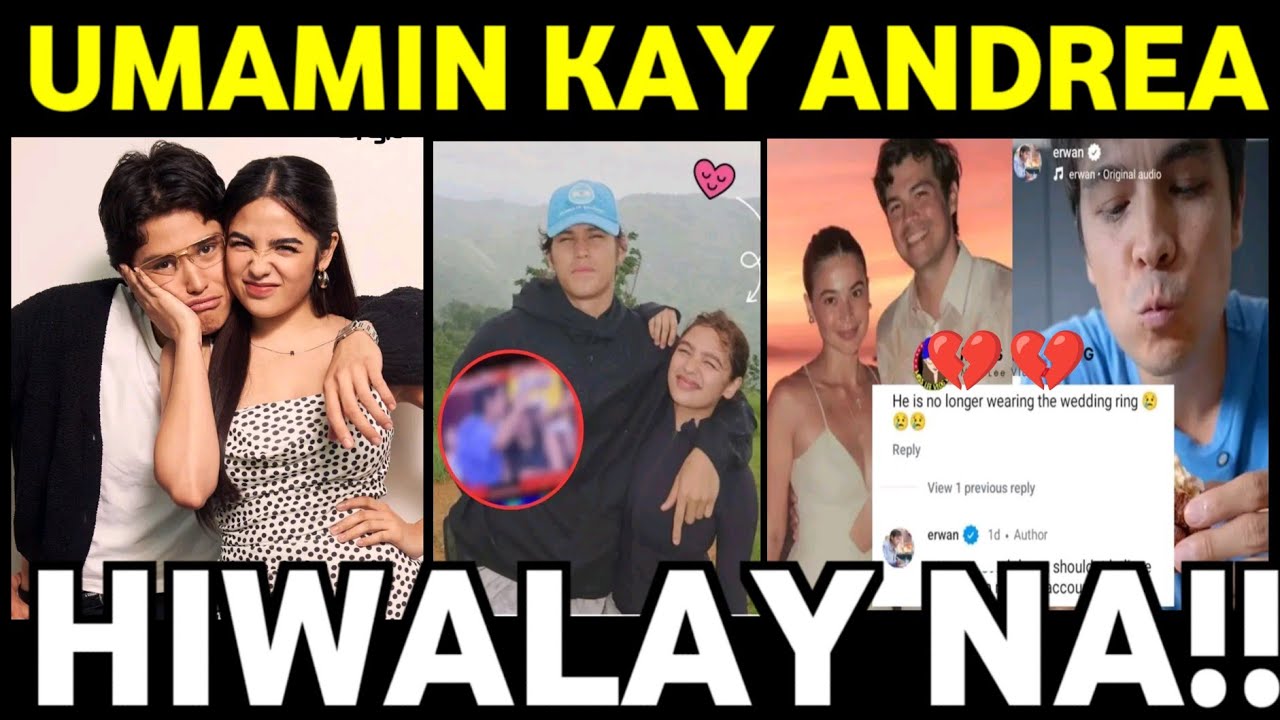 KYLE ECHARRI MAY IBINUNYAG KAY ANDREA|ANNE CURTIS HIWALAY NA KAY ERWAN ...