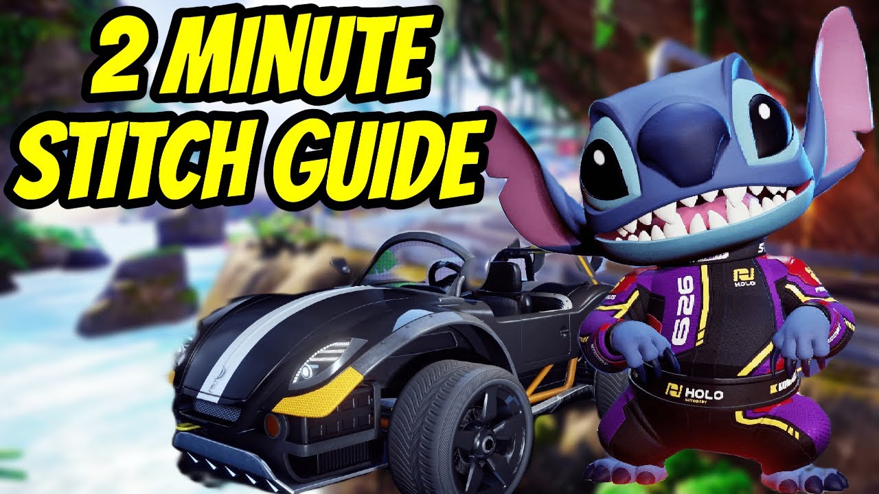 Stitch Guide - Disney Speedstorm - YouTube