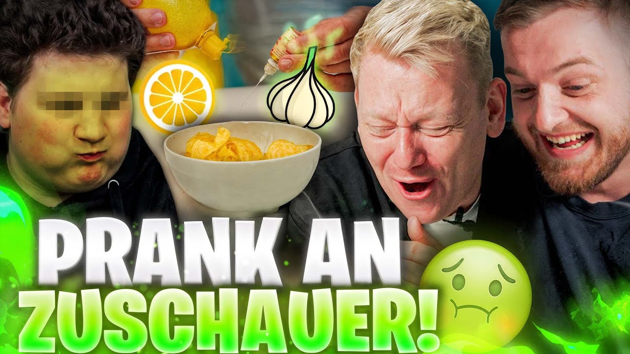 😱😳HORROR Tasting an Zuschauer mit Knossi! | CHIPS Prank geht zu weit ...