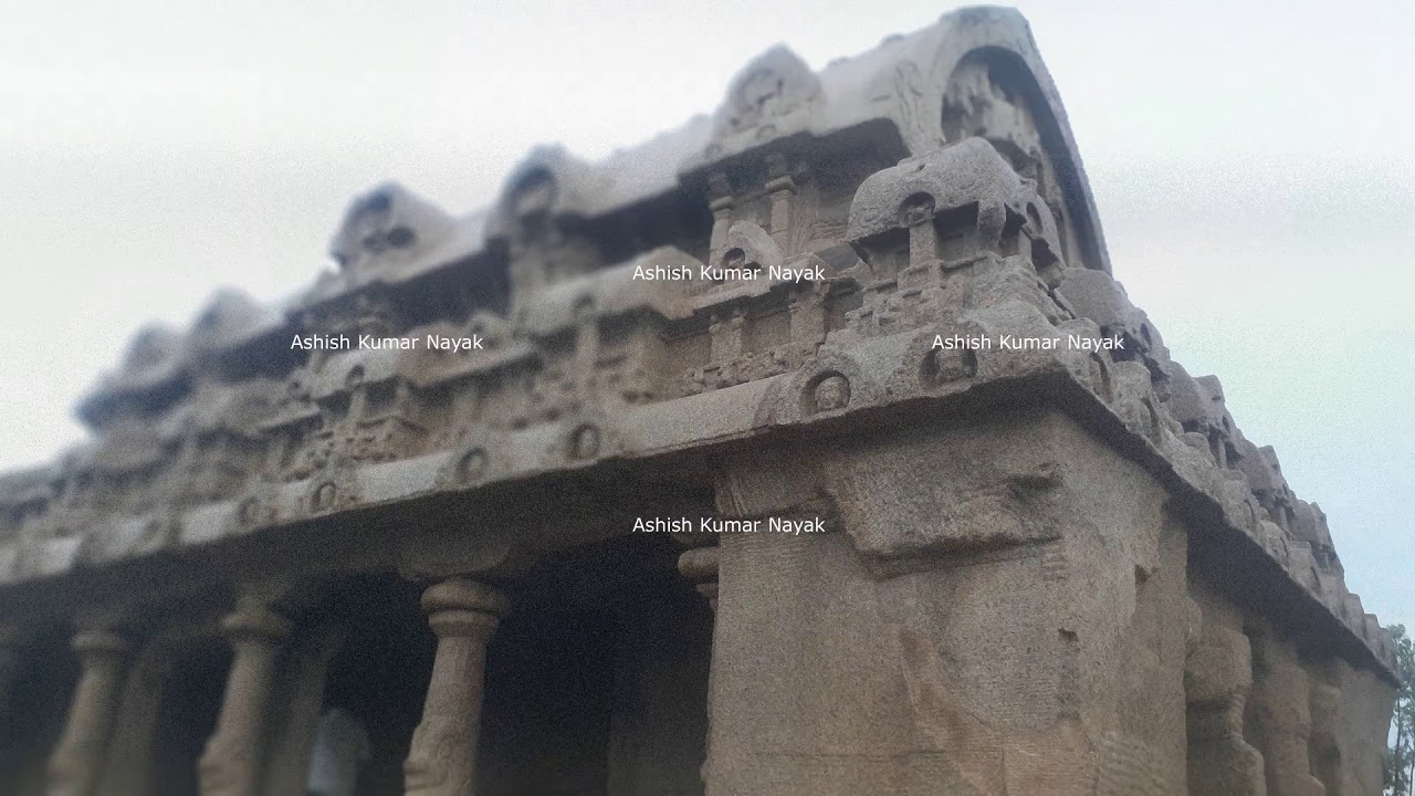 PanchaRatha Temple, Ratha-2, Mahabalipuram, Tamilnadu - YouTube