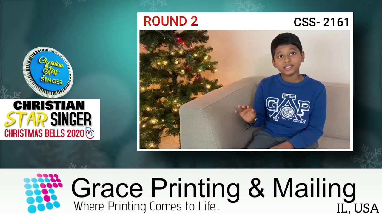 CSS 2161 | JOSIAH RAJ | CHRISTIAN STAR SINGER CHRISTMAS BELLS SEASON 1 ...