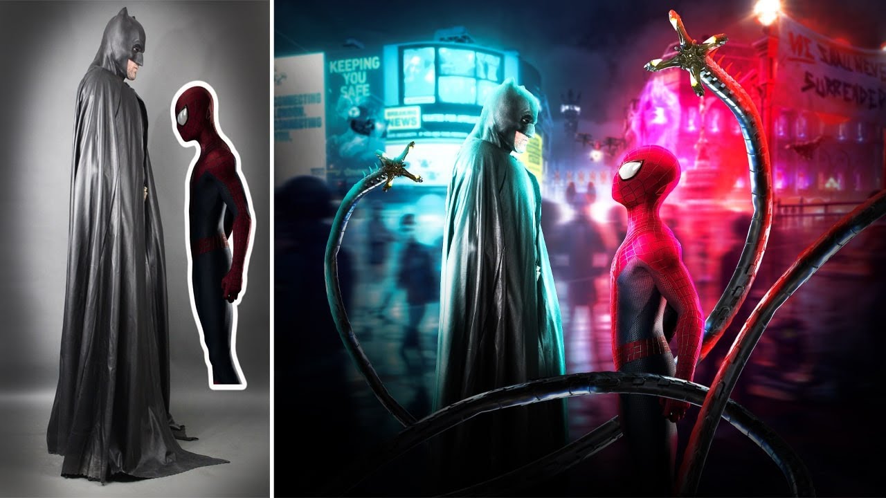 Dc Vs Marvel Photoshop Manipulation Tutorial - YouTube