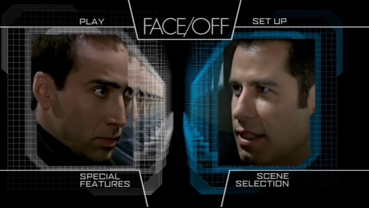 Face Off DVD Menu - YouTube