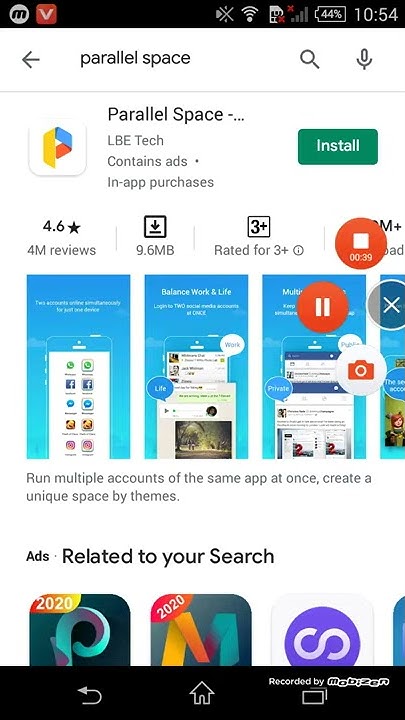 Mission Master how to use same app twice in your android - YouTube