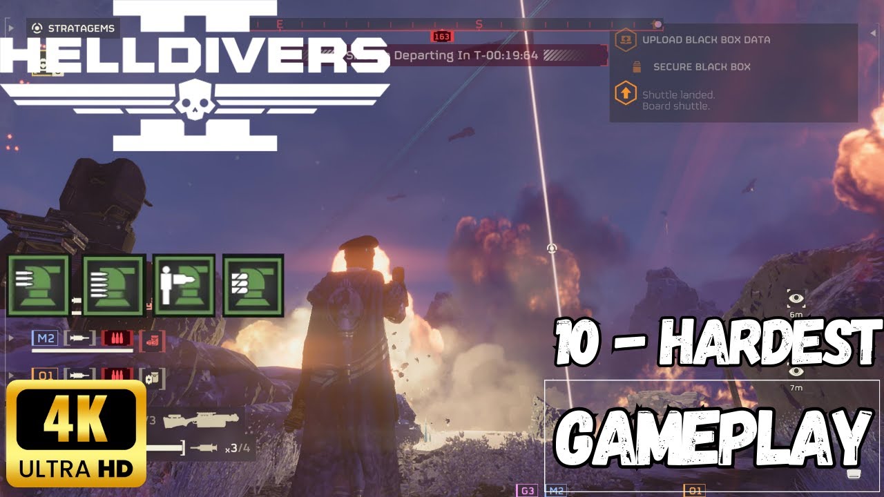 (PS5) Helldivers 2: Gameplay - Hardest Difficulty - YouTube