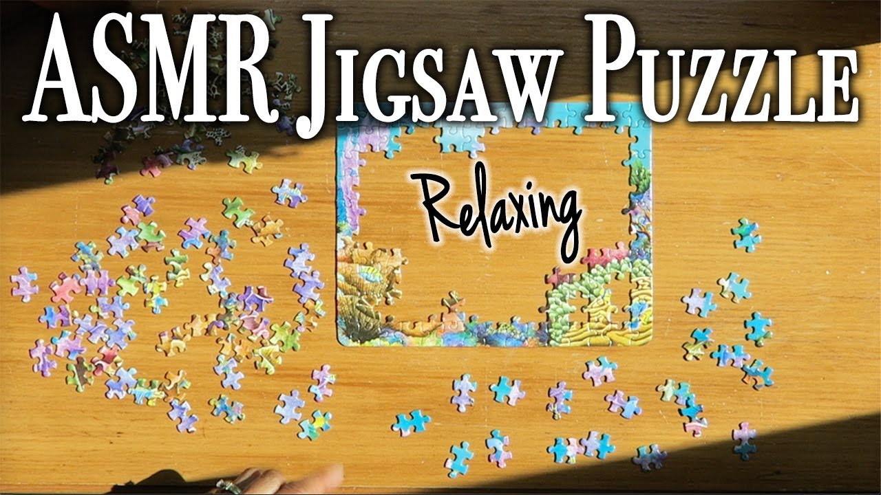 ASMR Jigsaw Puzzle - YouTube
