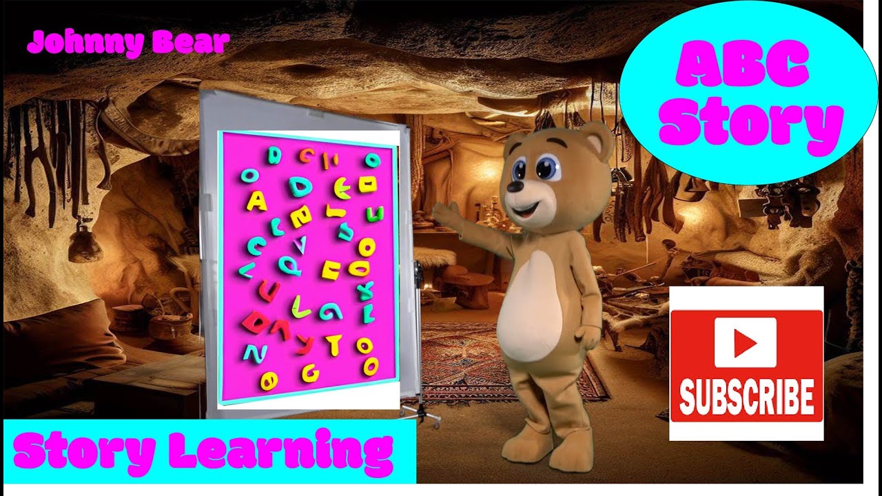 ABC Bedtime Story | The Bear & The Missing Alphabet | Song And Bedtime ...