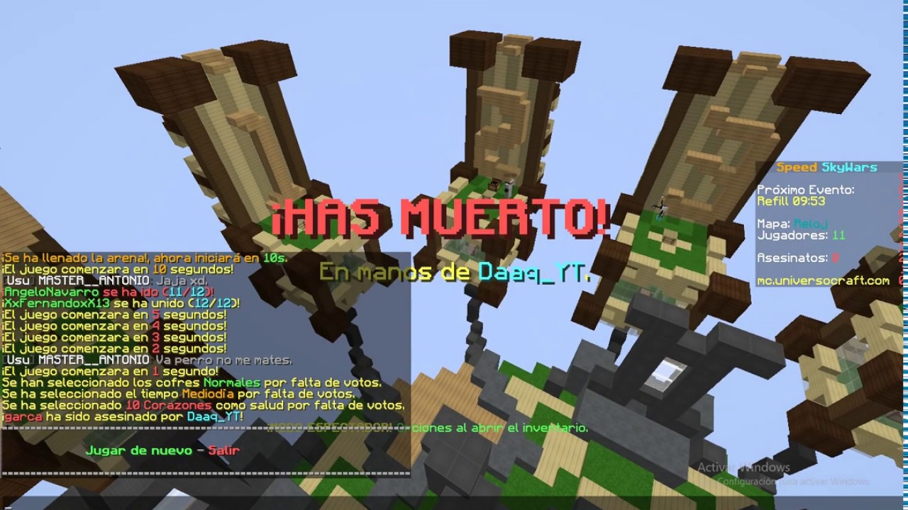 MINECRAFT WIN - YouTube