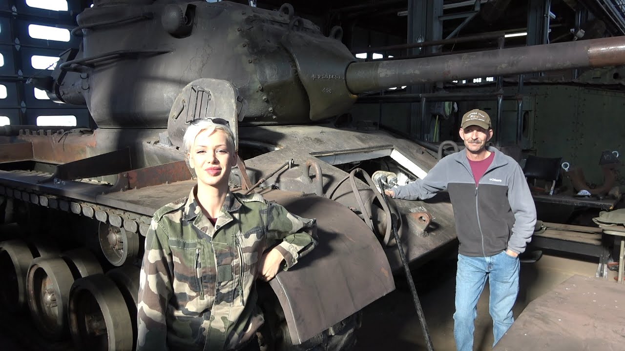 M47 Patton Cutaway Tank Restoration at National Armor and Cavalry ...