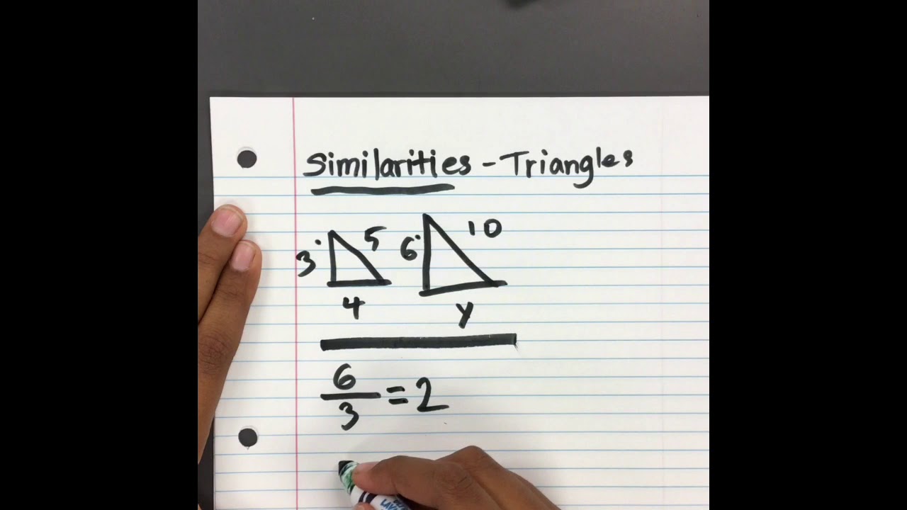 Similarities- Triangles | Shaun EGP - YouTube