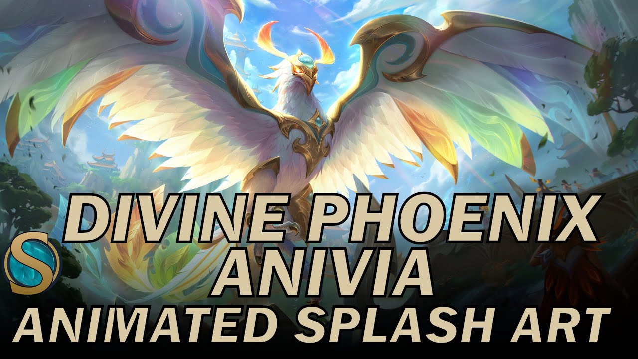 Divine Phoenix Anivia Animated Splash - YouTube