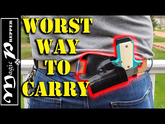 Best Concealed Carry Holster Small Of Back LockLeather™ IWB • Form