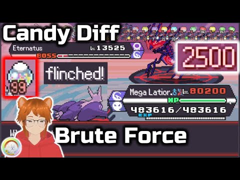 Overlevelled in PokeRogue - Lv80,000 vs F2500 Eternatus - Egg Gacha Pulls - Endless Gameplay ...