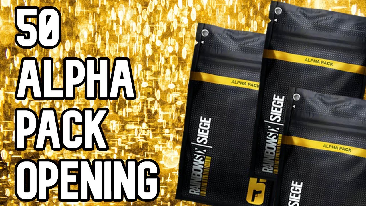 50 Alpha Pack Opening - YouTube