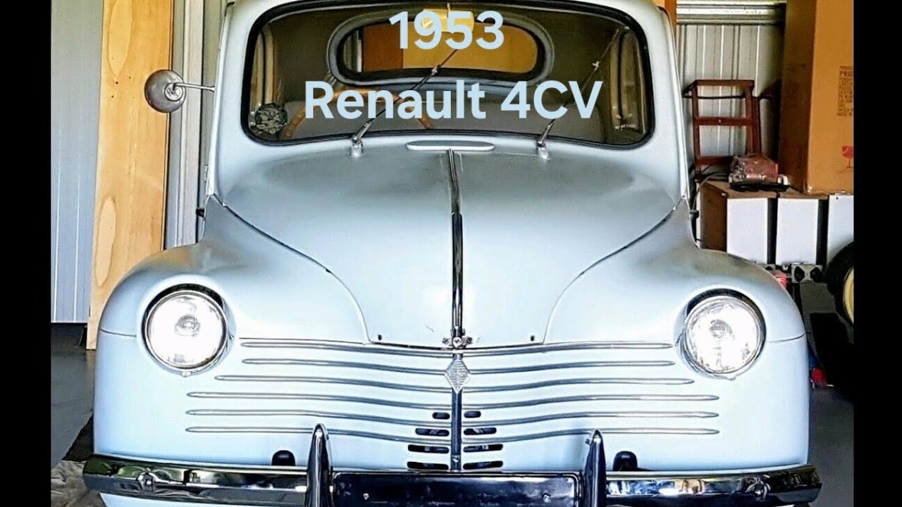 4CV engine running. - YouTube