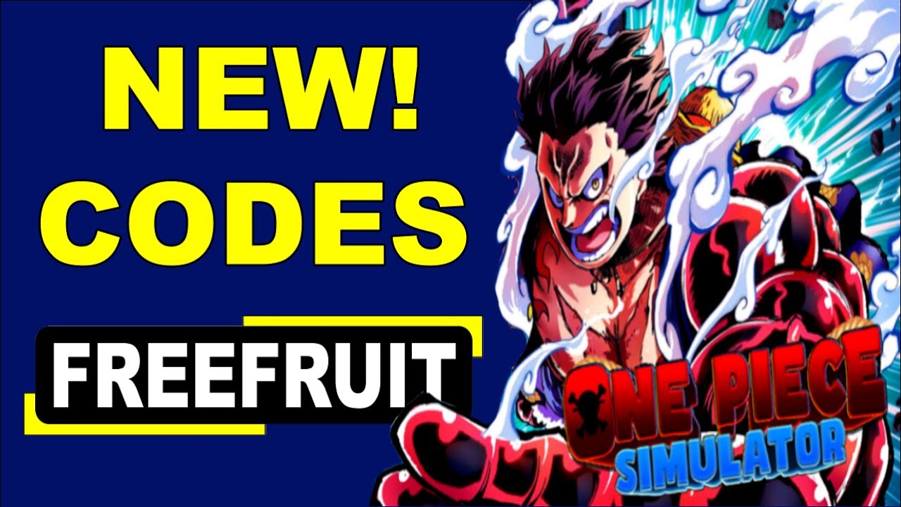 *NEW* ALL WORKING CODES FOR ONE PIECE SIMULATOR - ROBLOX ONE PIECE ...