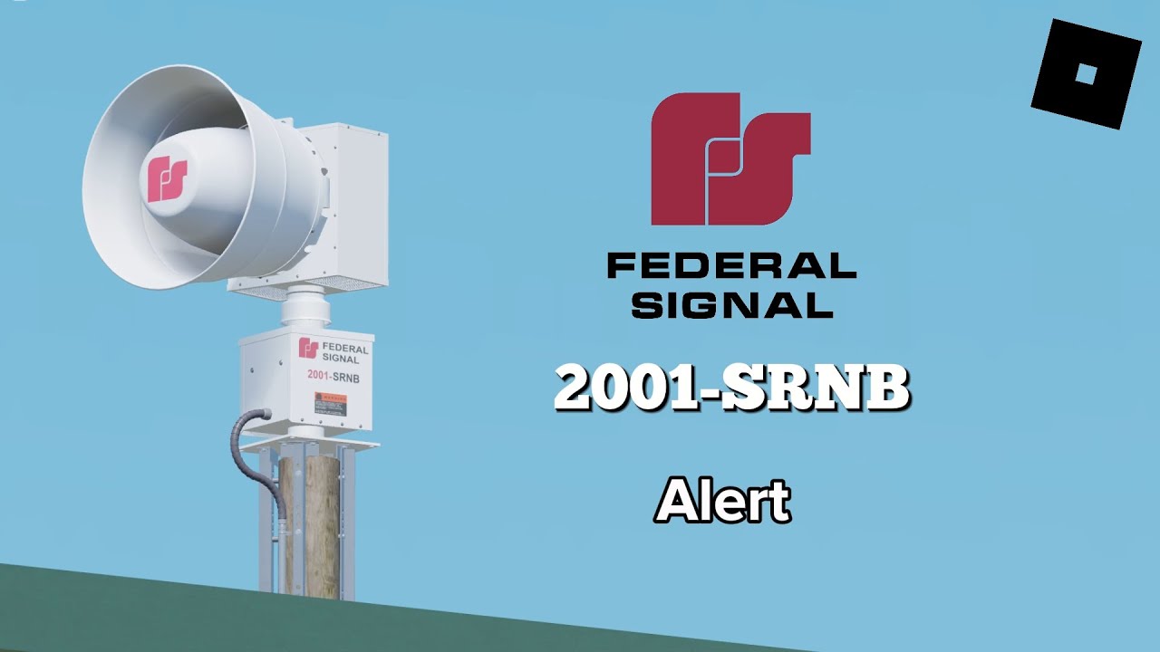 Federal Signal 2001-SRNB | Alert | Wynne, CT - YouTube