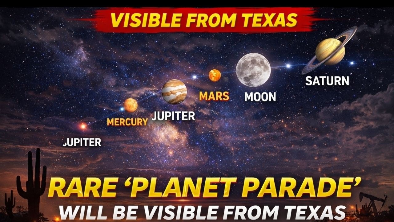 UNSUAL EVENT TO APPEAR IN THE NIGHT SKY ACROSS TEXAS IN 24 HOURS | 6 ...