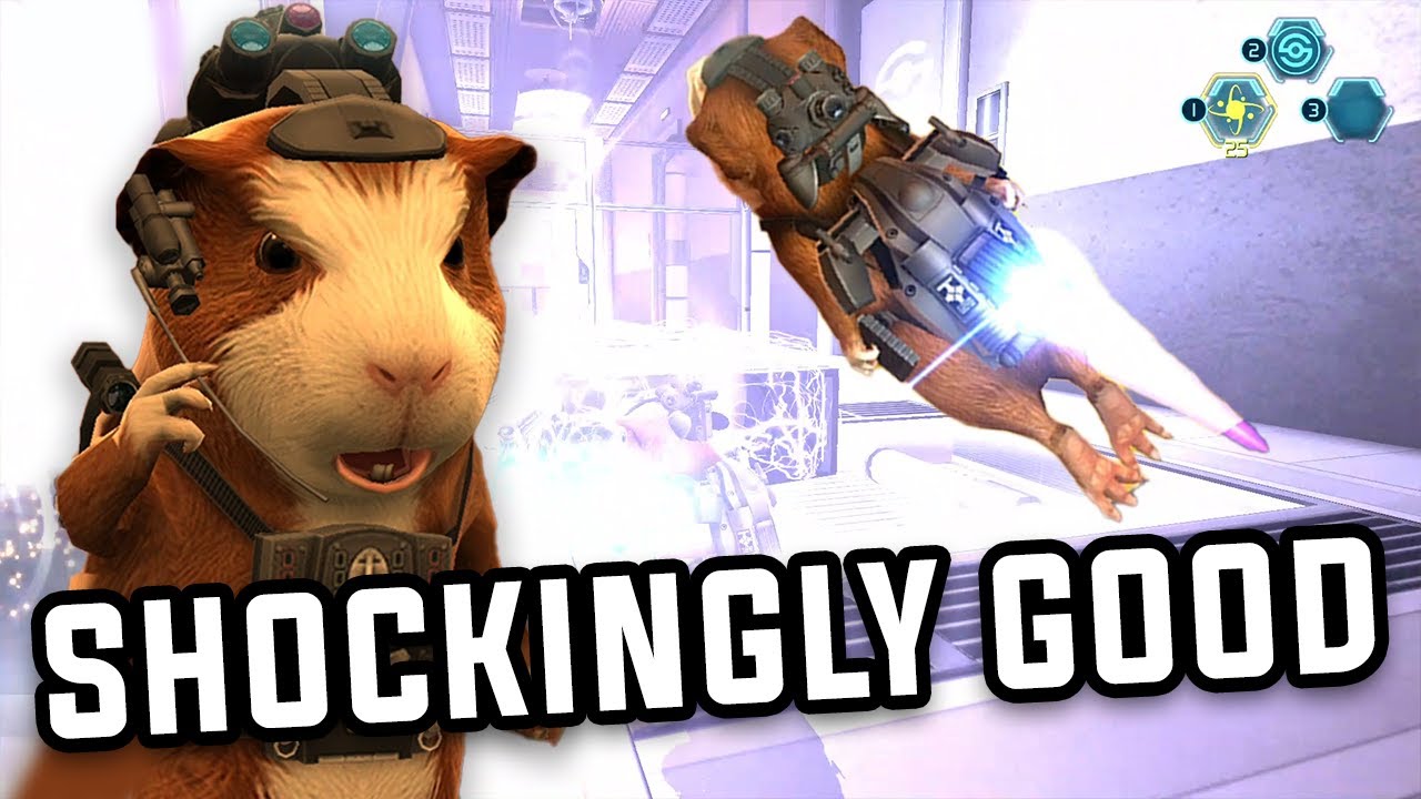 The G-Force game is better than it should be - YouTube