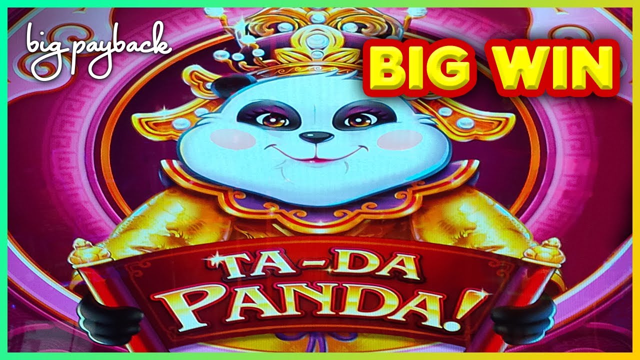 HUGE WIN! Ta Da Panda Slot - NOT THE MINI!! - YouTube