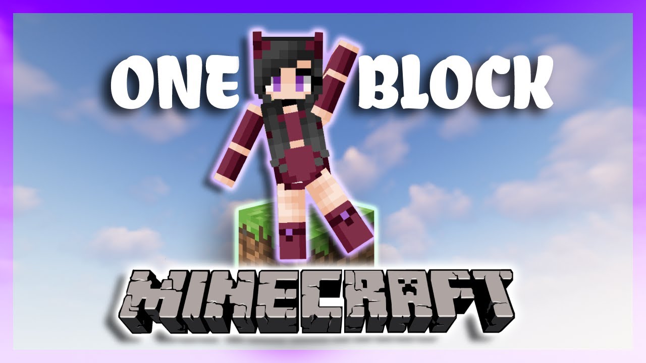 another chaotic start... | One Block Minecraft (FIRST ATTEMPT) - YouTube